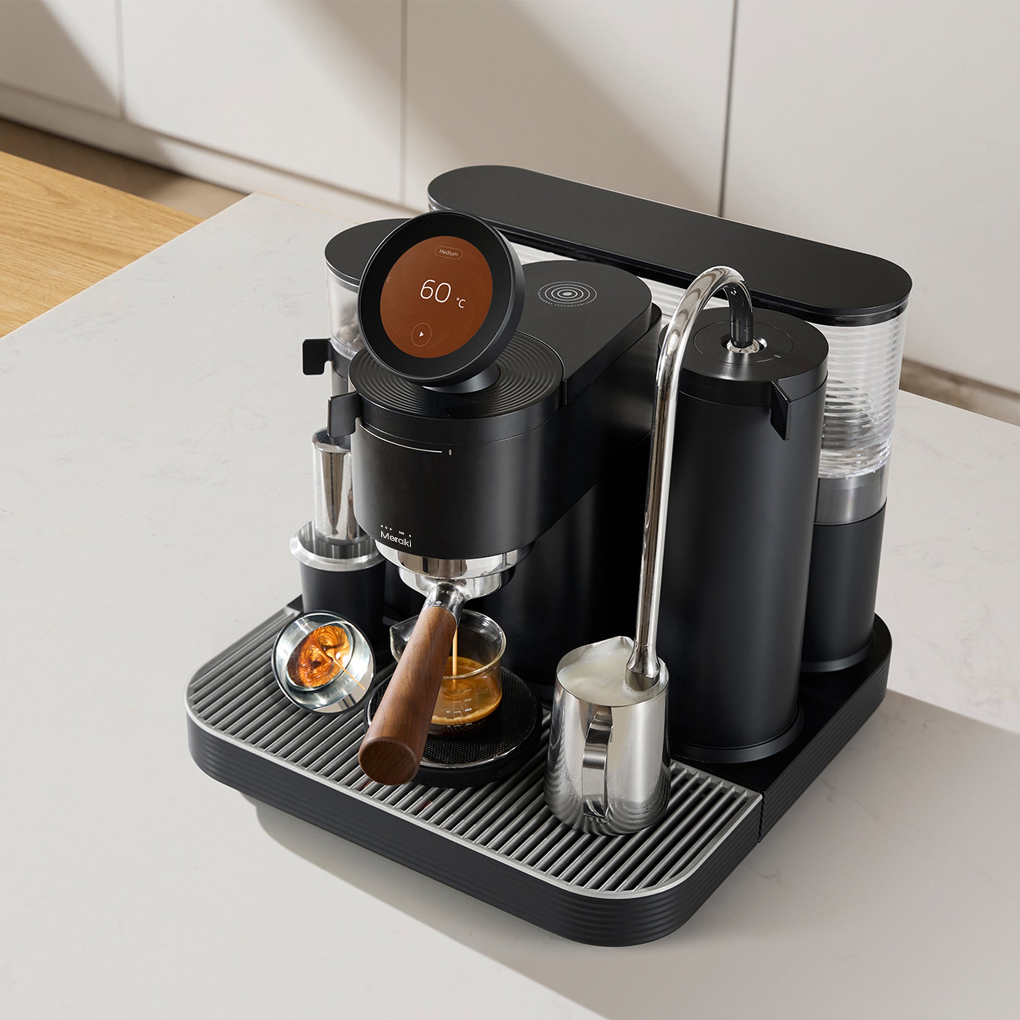 Dual Boiler Espresso Machine | Rotary Pump & Touchscreen – Meraki