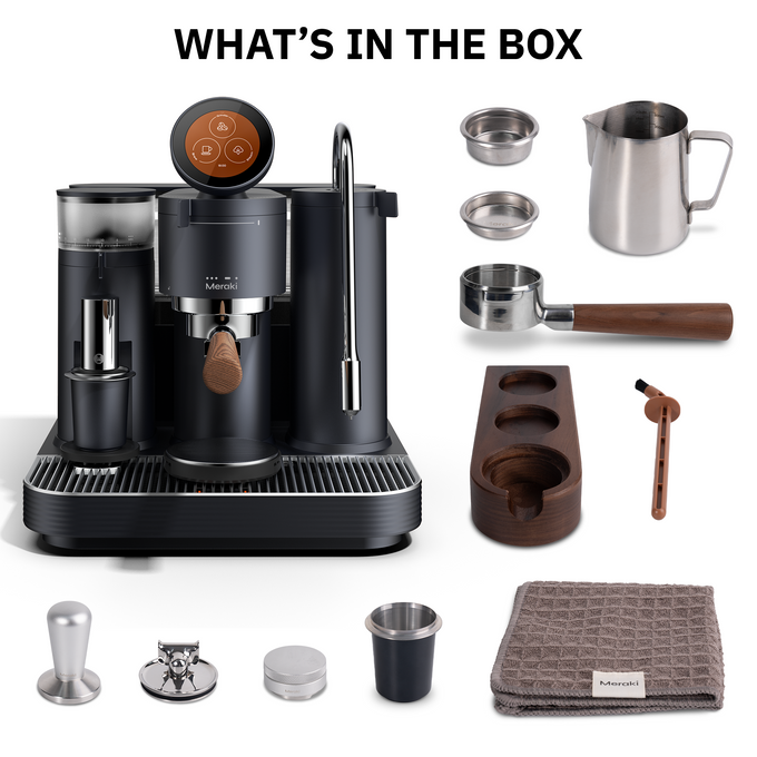 Dual Boiler Espresso Machine | Rotary Pump & Touchscreen – Meraki