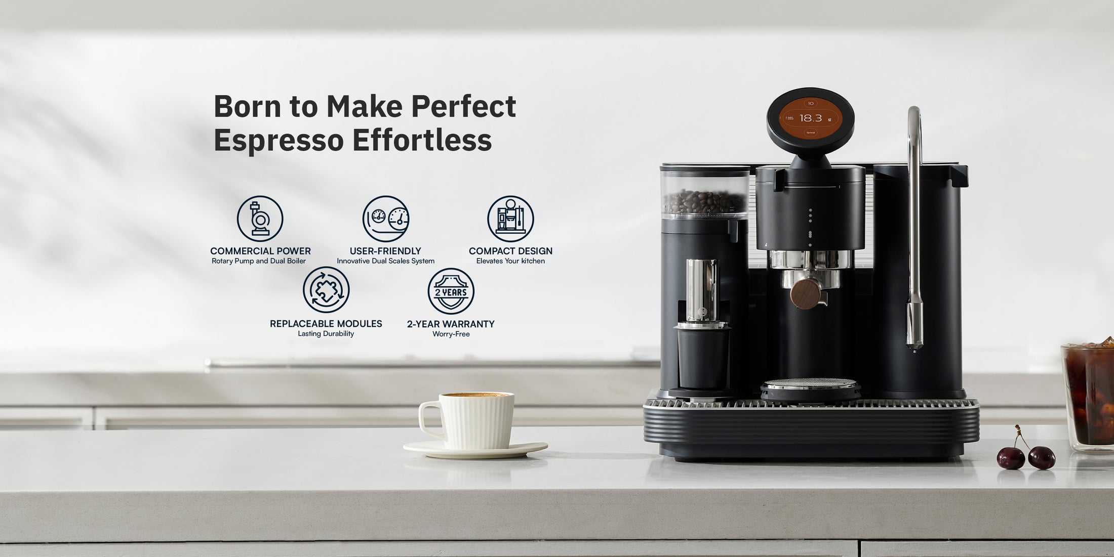 Meraki Espresso Coffee Machine