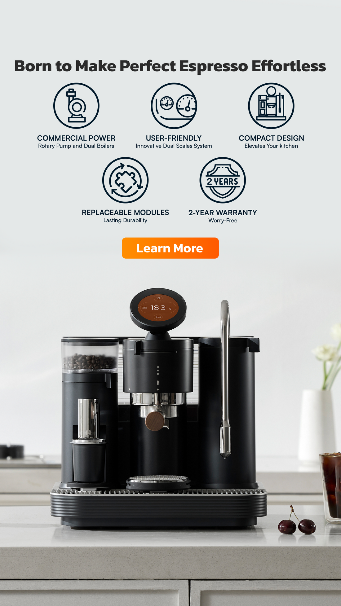 Meraki Espresso Coffee Machine