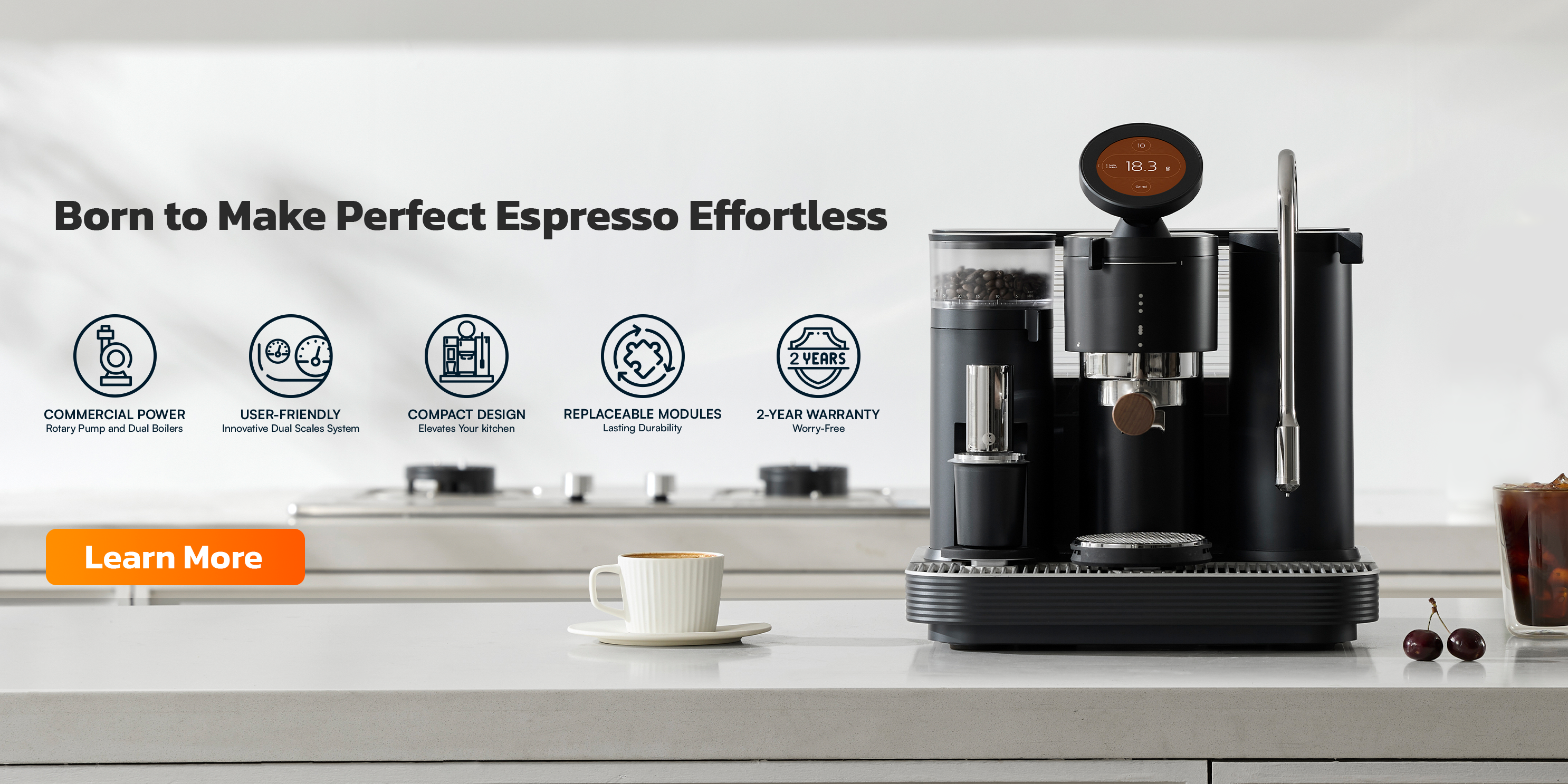 Meraki Espresso Coffee Machine